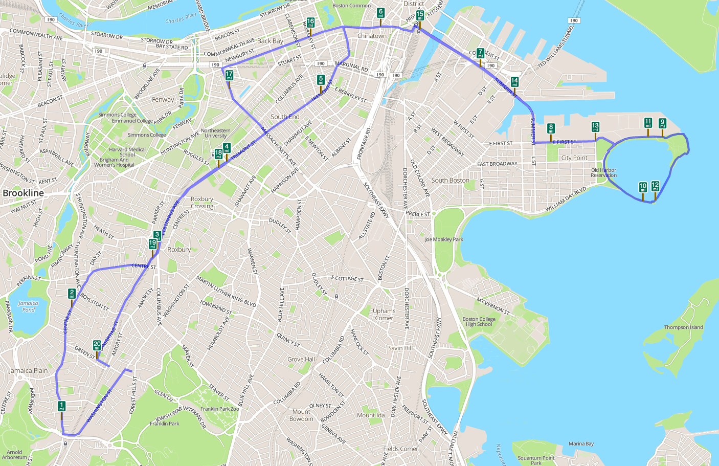 Marathon Training Around Boston? We've Got Your 20-Mile Route! - ASICS ...