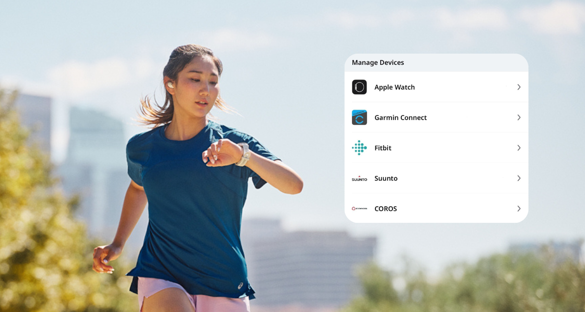 Get deeper insights by connecting your GPS watch - ASICS Runkeeper