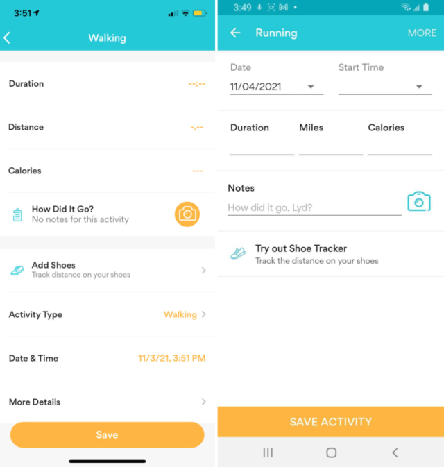 How to manually log cross-training workouts in Runkeeper | Asics Runkeeper